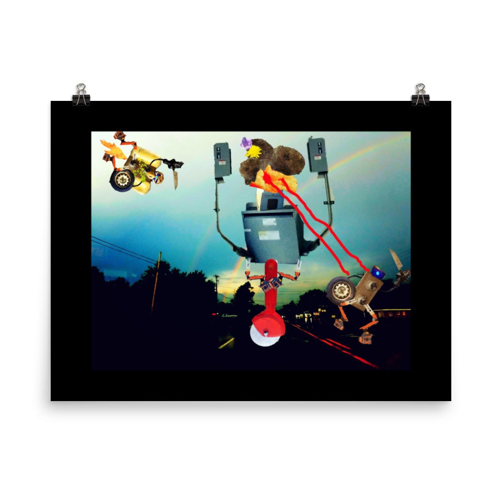 Large, Loud Residents Poster - Etsy