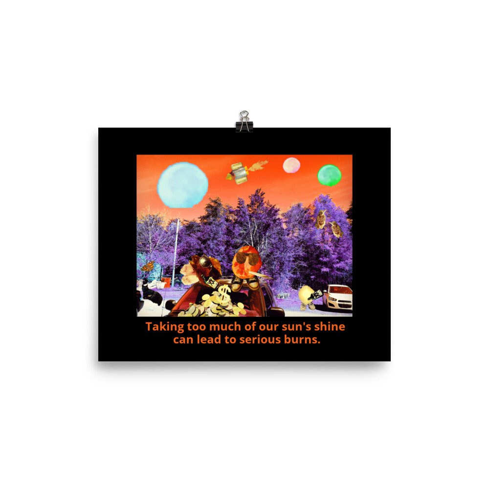 Sun's Shine Motivational Poster - Etsy