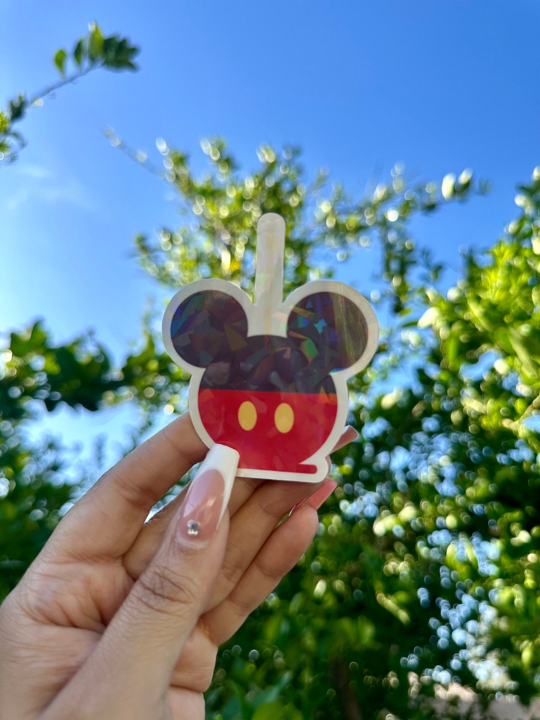 Magical Mouse Snacks Holographic Sticker cotton Candy Sticker Magical ...