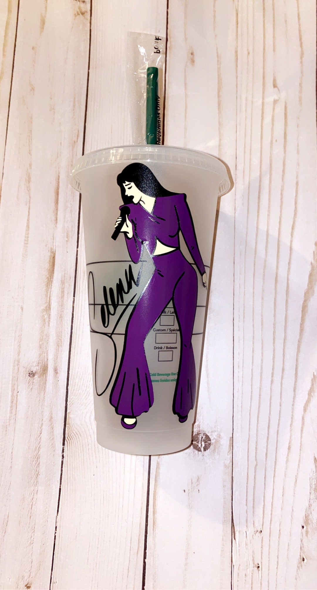Selena Starbucks Cup | Selena Quintanilla | Tumblers - Etsy