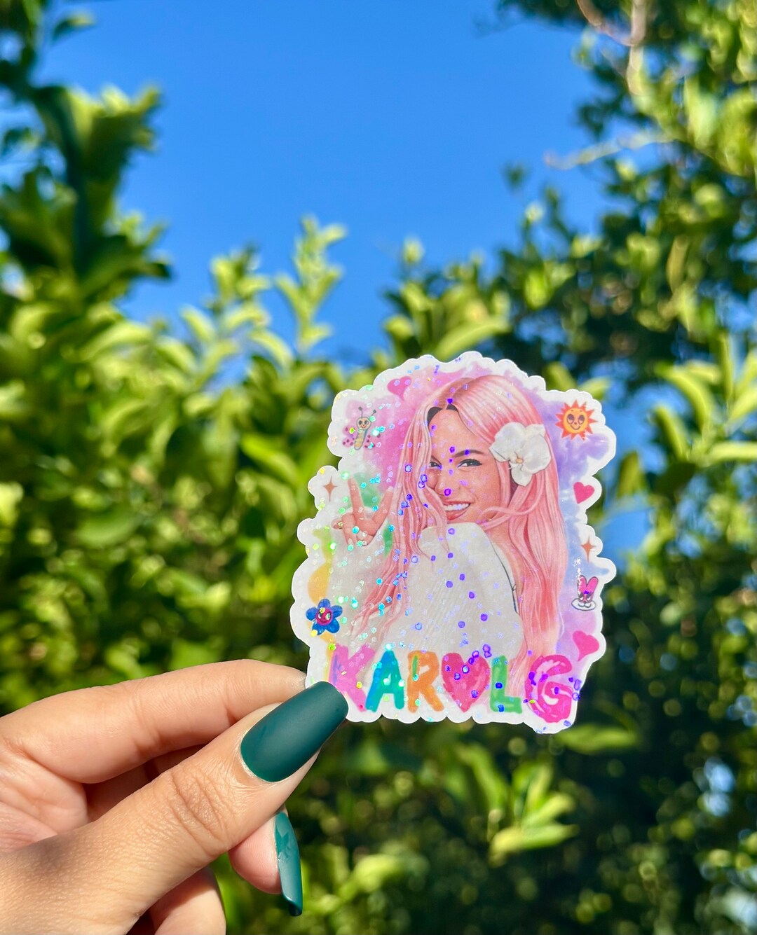 Karol G Holographic Sticker - Etsy