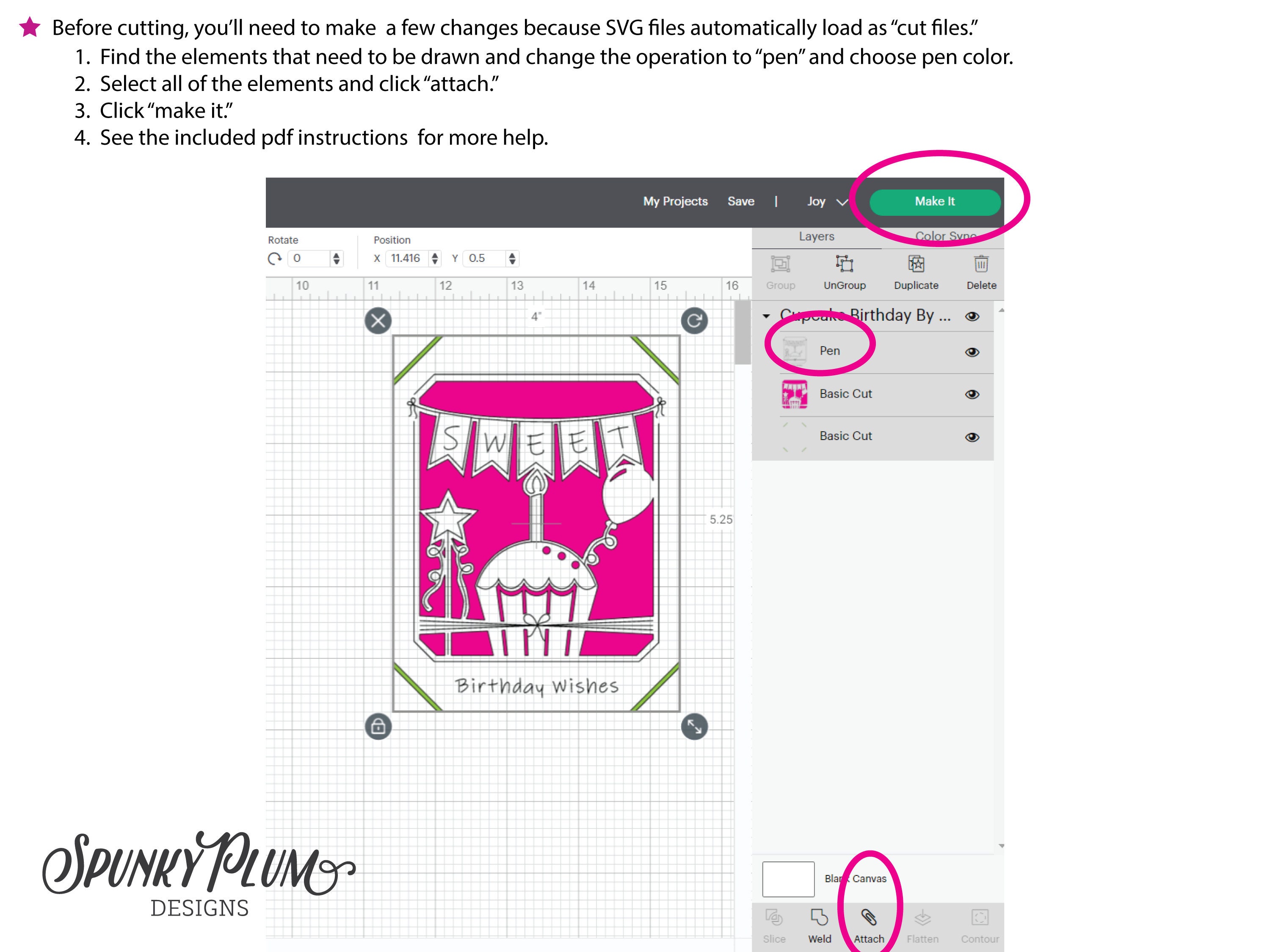 Happy Birthday Card SVG Cut File Greeting Card SVG Birthday - Etsy