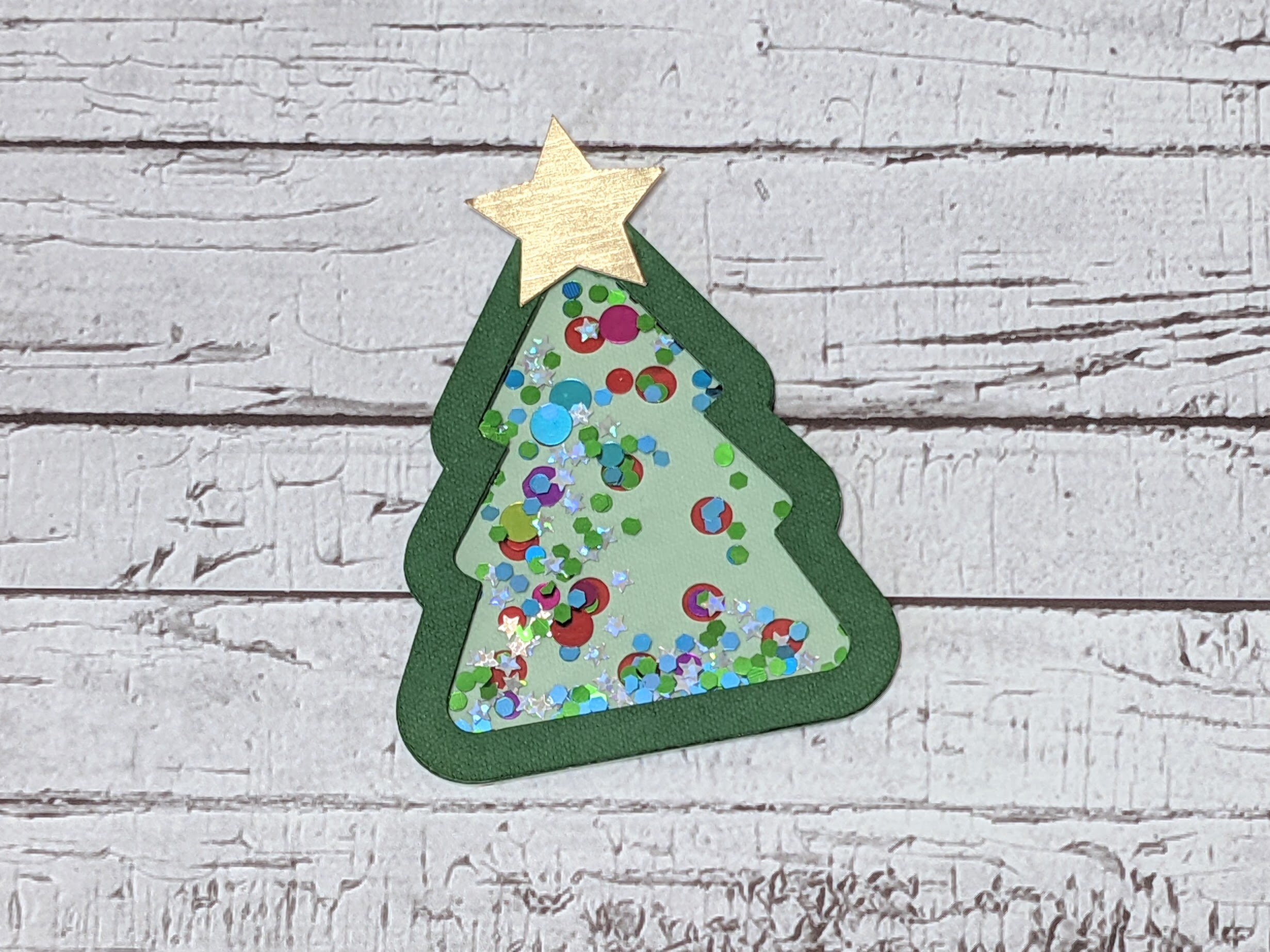 Shaker SVG Cut File Christmas Tree Shaker SVG Cricut File - Etsy
