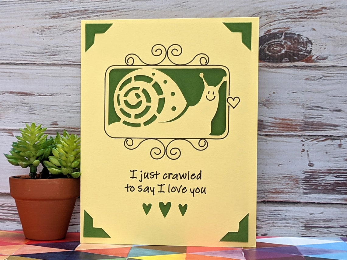 Greeting Card SVG Cut File Birthday Card SVG Cricut Joy - Etsy