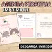 Printable Spanish Planner Weekly Planner Printable Planner Perpetual ...