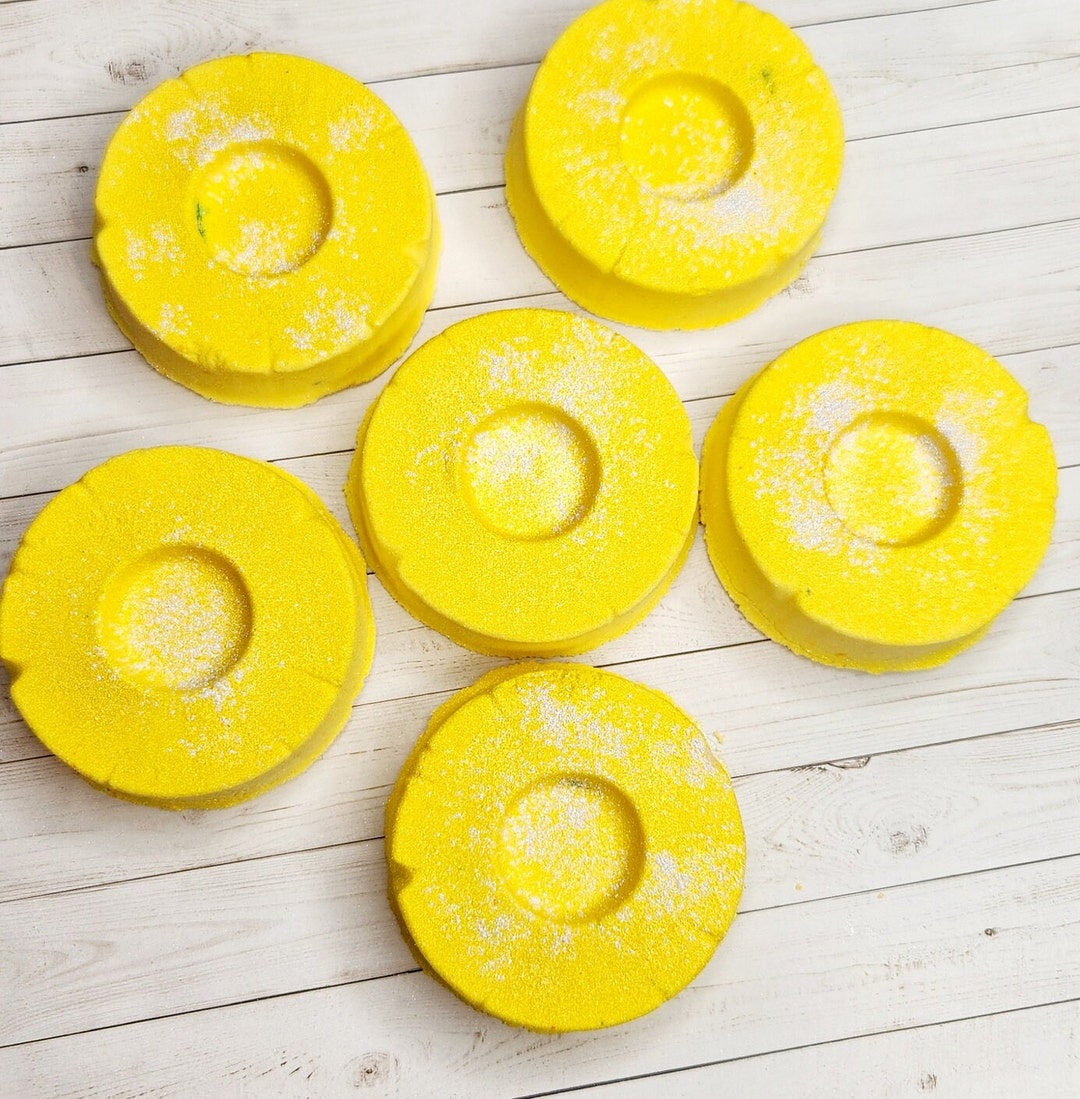 Slice of Pineapple Bath Bomb Skin Care Skin Hydration Pineapple Bath Bomb - Etsy