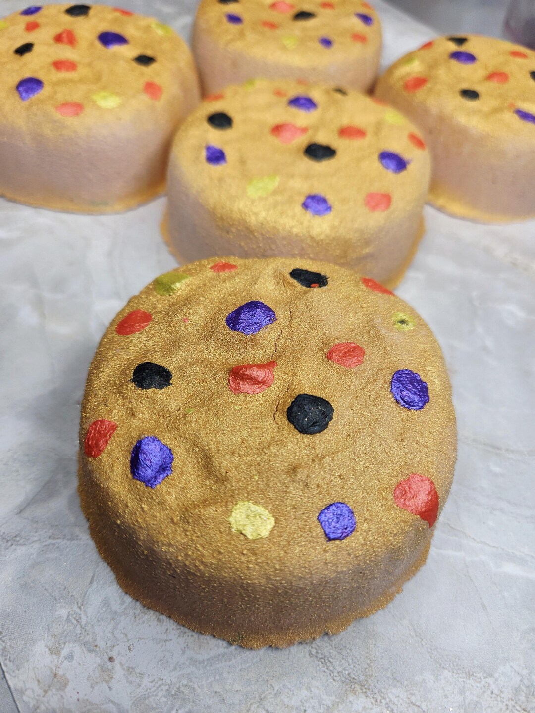 Halloween Cookie Bath Bomb | Almond Vanilla Scent, 6 Oz - Etsy