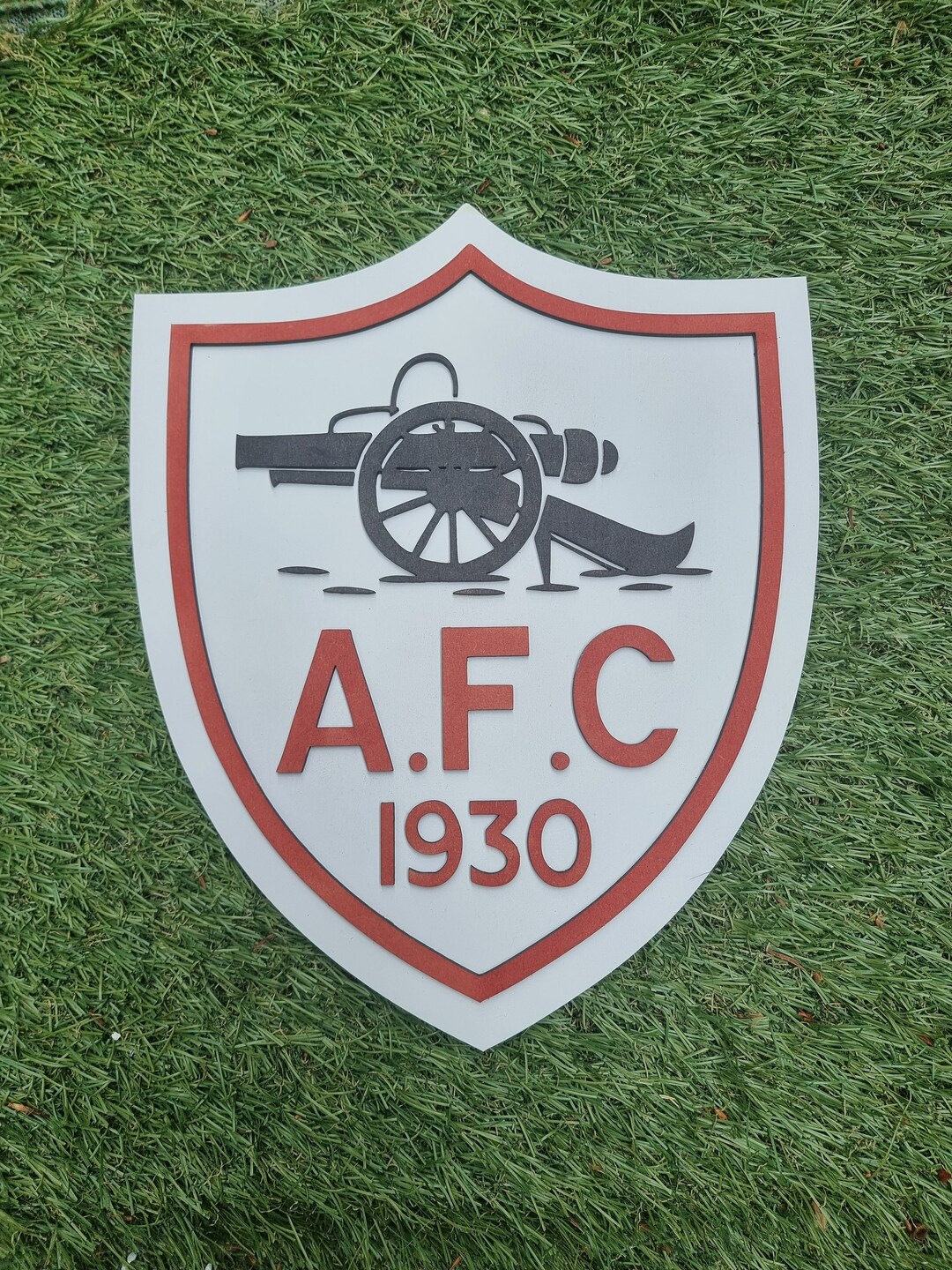 Wooden 3D Effect Arsenal Badge 1930 - Etsy UK