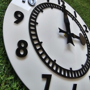 Acrylic 3d Effect Clock End Arsenal Clock - Etsy