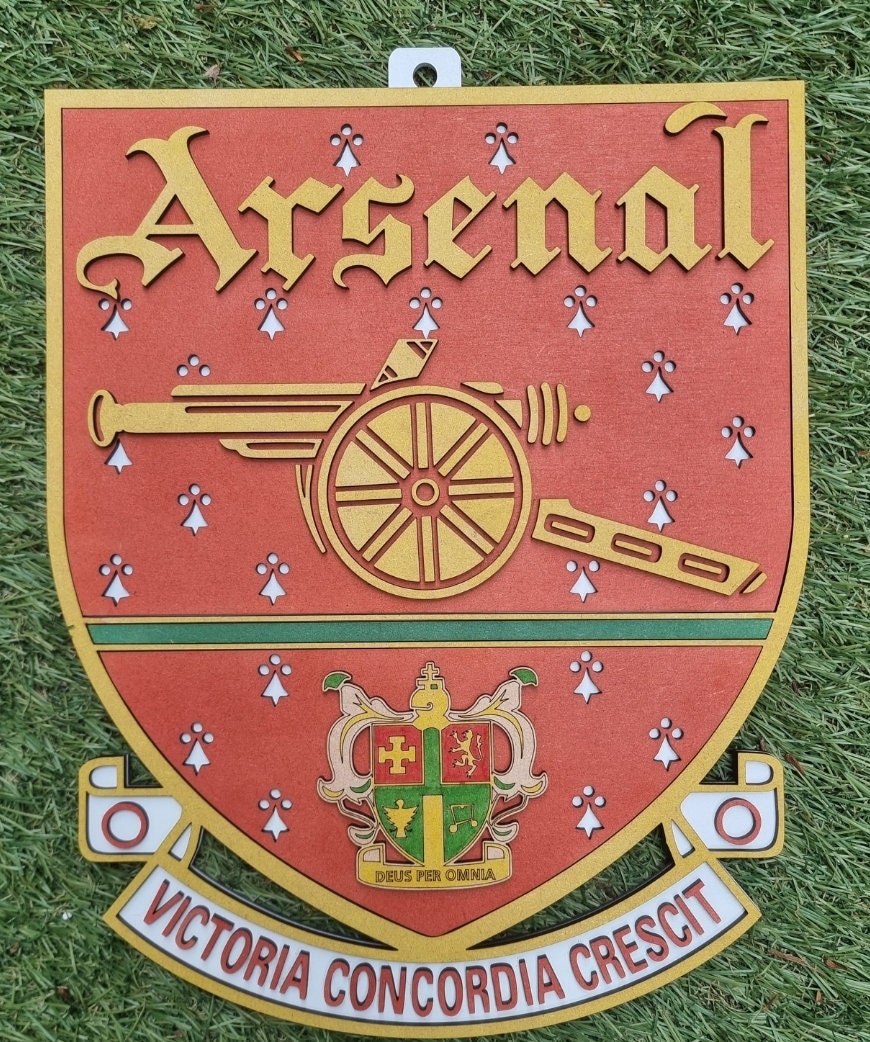 Arsenal Wooden Wall Art - Etsy