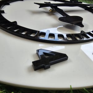 Acrylic 3d Effect Clock End Arsenal Clock - Etsy