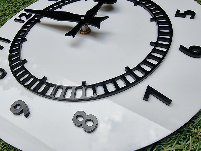 Acrylic 3d Effect Clock End Arsenal Clock - Etsy
