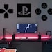 Playstation Wood Wall Art Decoration, Playstation5 Consele, PS5 Wall ...