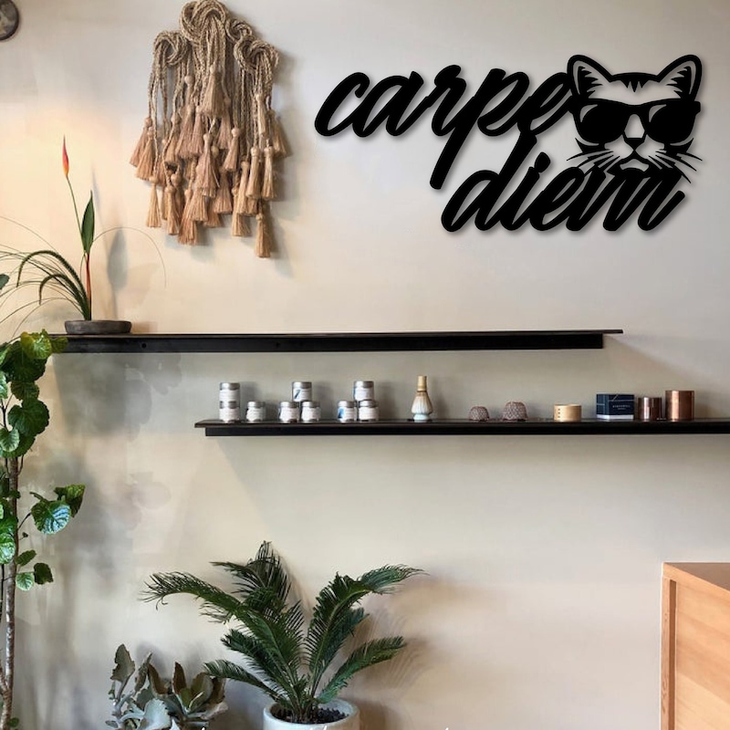 Carpe Diem Sign - Etsy