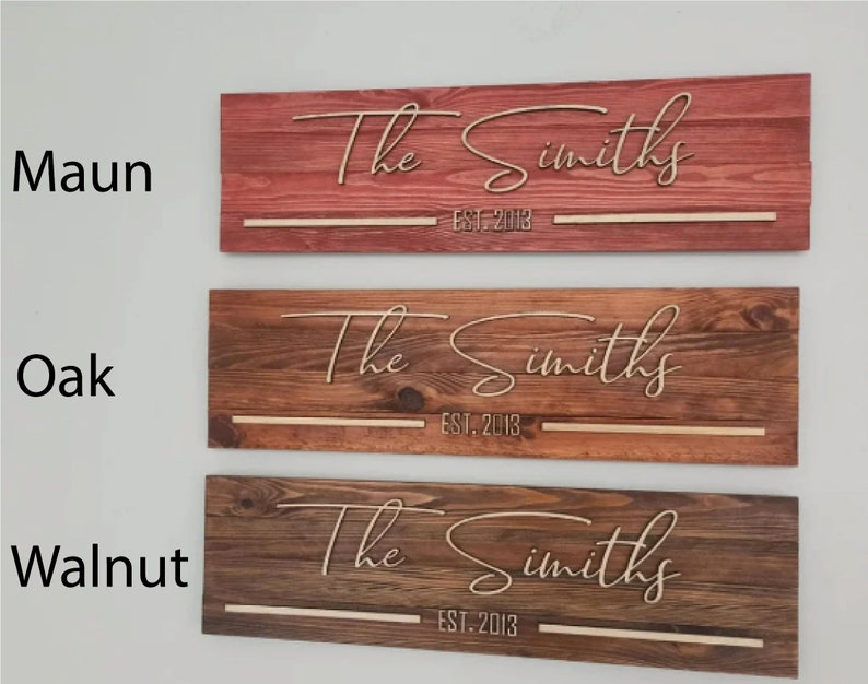 Custom Wood Business Sign, Company Logo Sign, Last Name Pallet Sign ...
