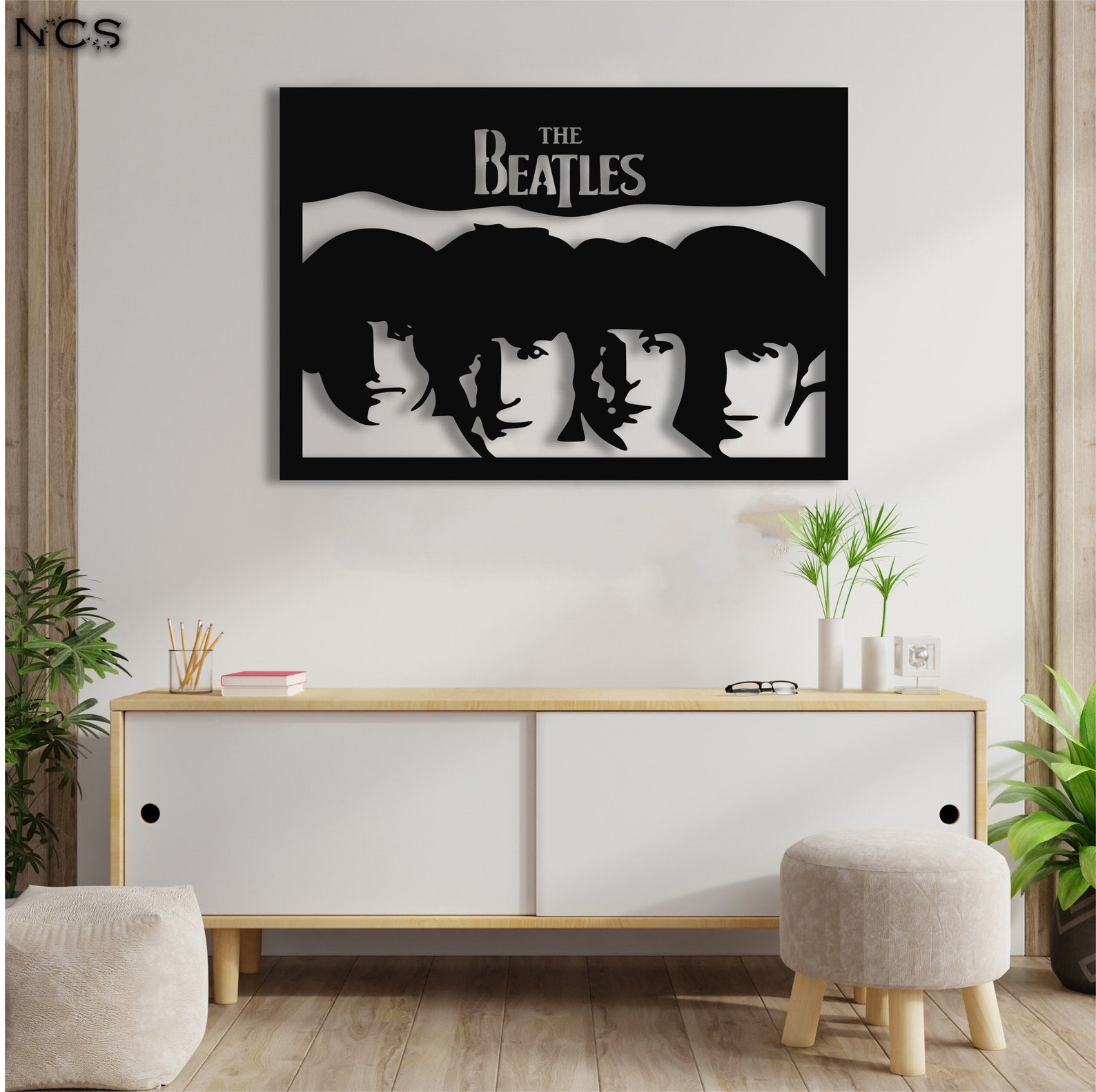The Beatles Poster the Beatles Wall Art Music Wall - Etsy