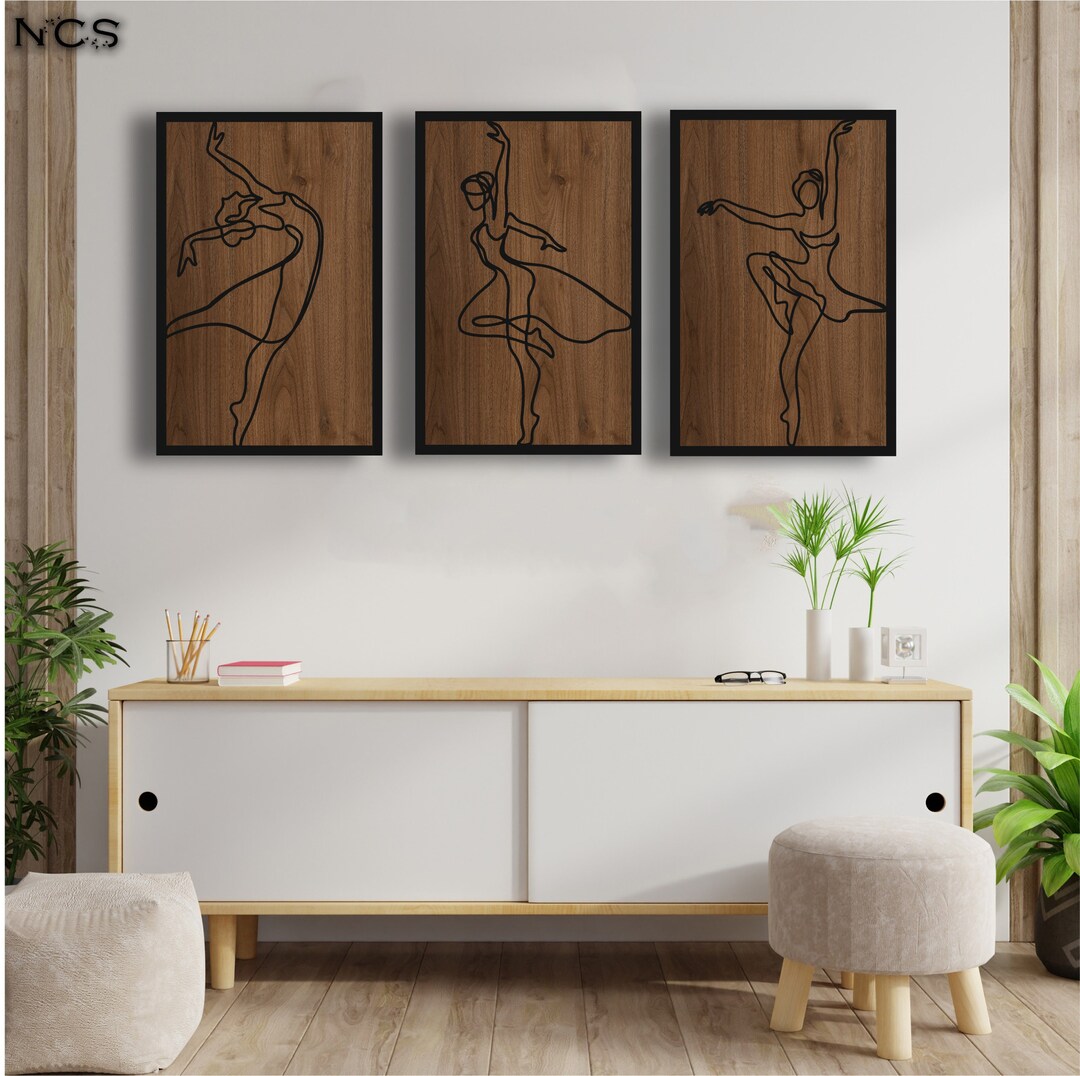 Ballerina Wall Art, Ballerina, Minimalist Wall Art, Ballet Dance Wall ...