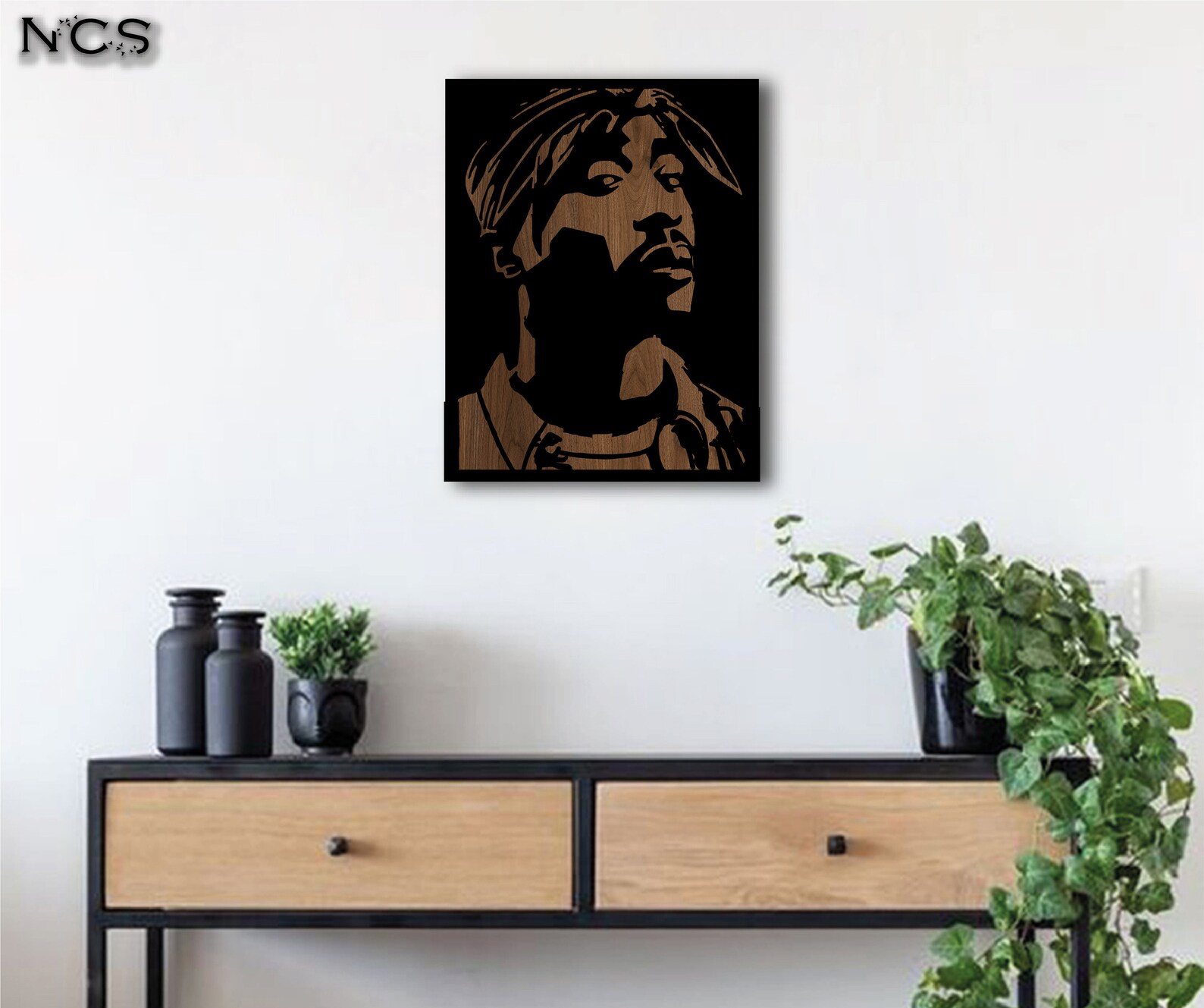 2pac Tupac Tupac Wall Decor Rap Artwood Wall Decortupac - Etsy