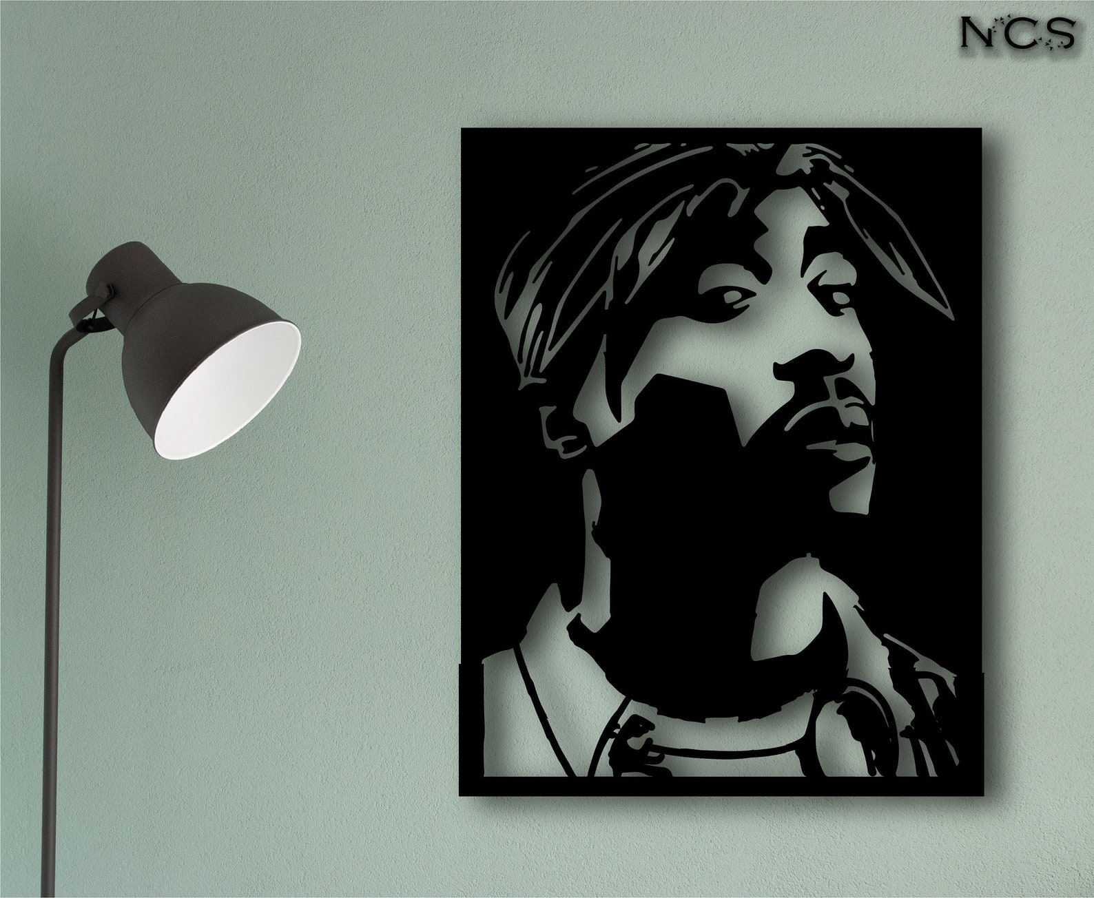 2pac Tupac Tupac Wall Decor Rap Artwood Wall Decortupac - Etsy