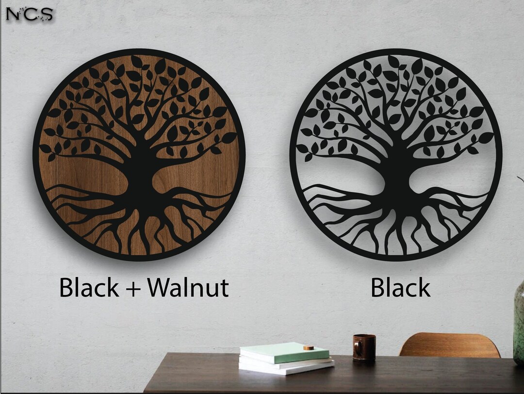 Tree of Life Wall Art, Mid Century Modern, Tree of Life Decoration ...