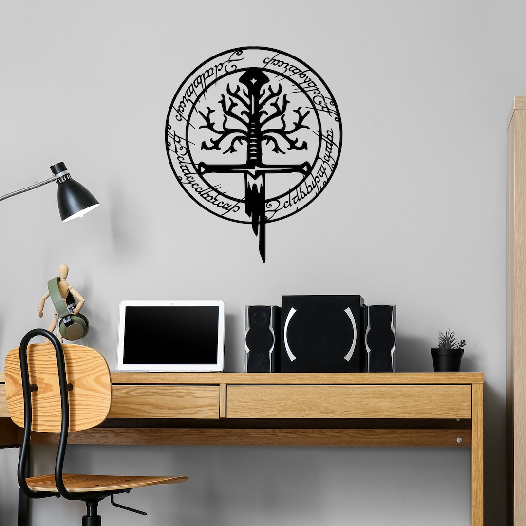 Lord of the Rings, Fellowship Wood Wall Art, LOTR Wooden Wall Decor ...