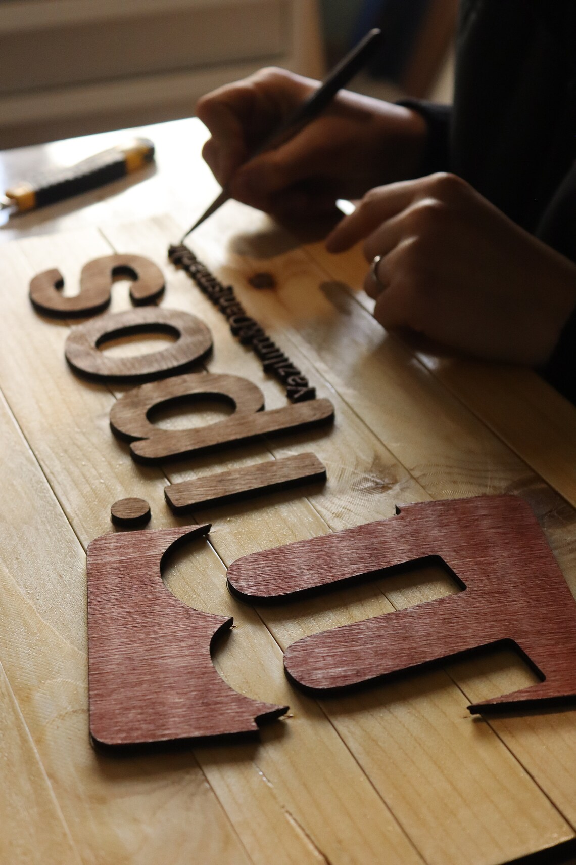 Custom Wood Business Sign, Company Logo Sign, Last Name Pallet Sign ...