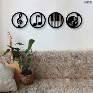Music Wall Art, Musical Set,musician Room Wall Decor,music Poster,music ...