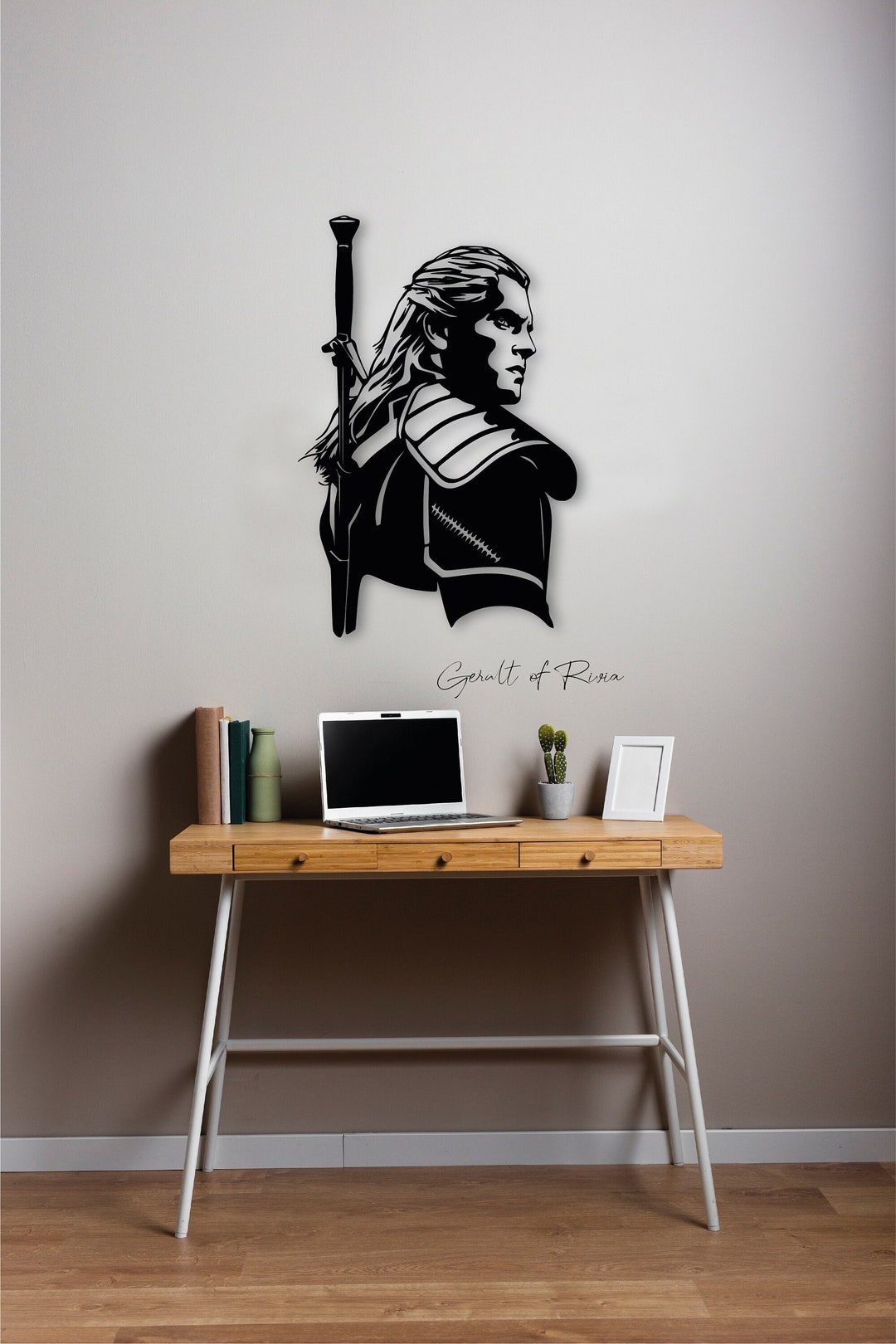 Geralt of Rivia the Witcher Sword Wood Wall Decor ,witcher 3 Gambeson ...