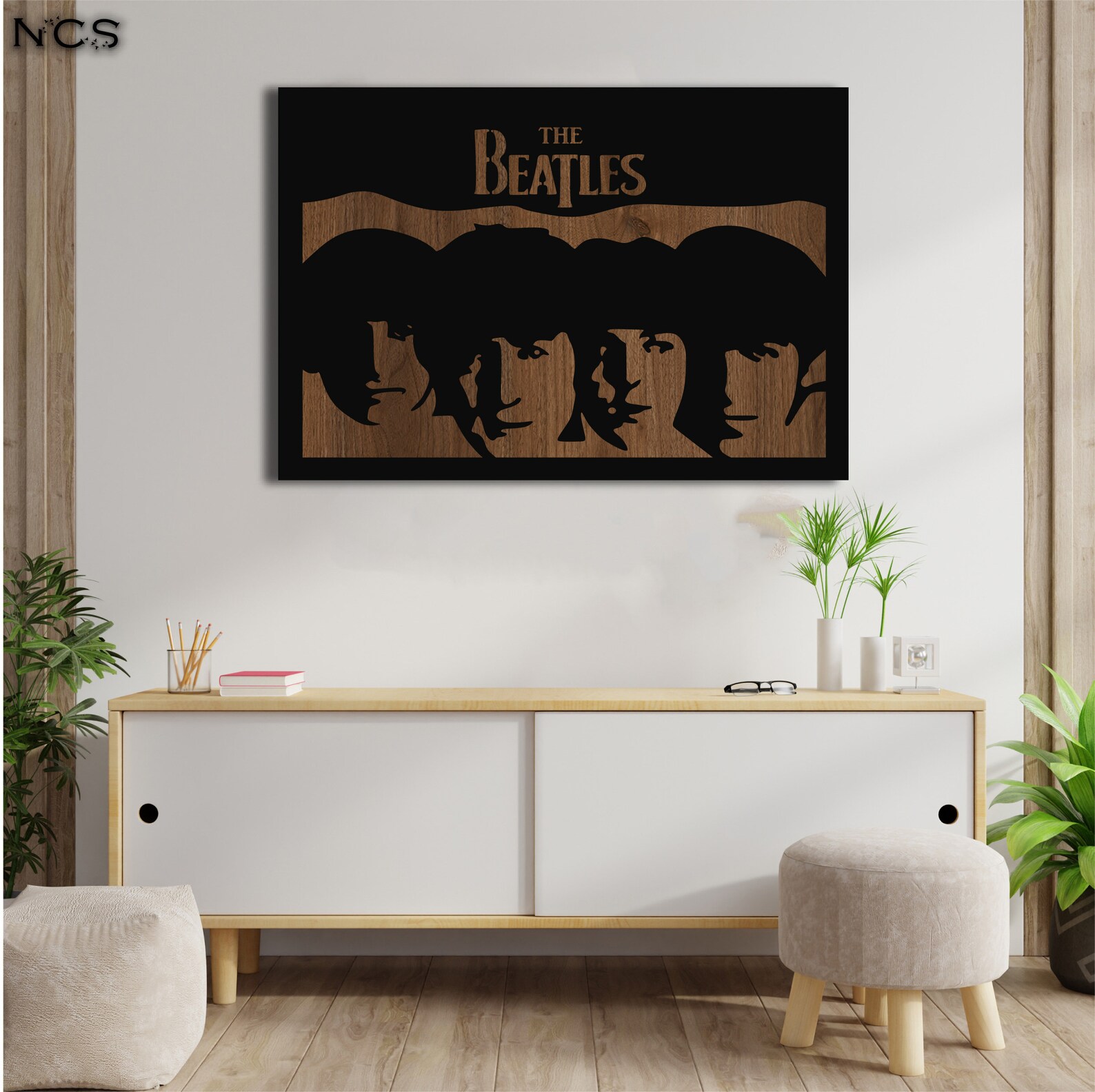 The Beatles Poster the Beatles Wall Art Music Wall - Etsy
