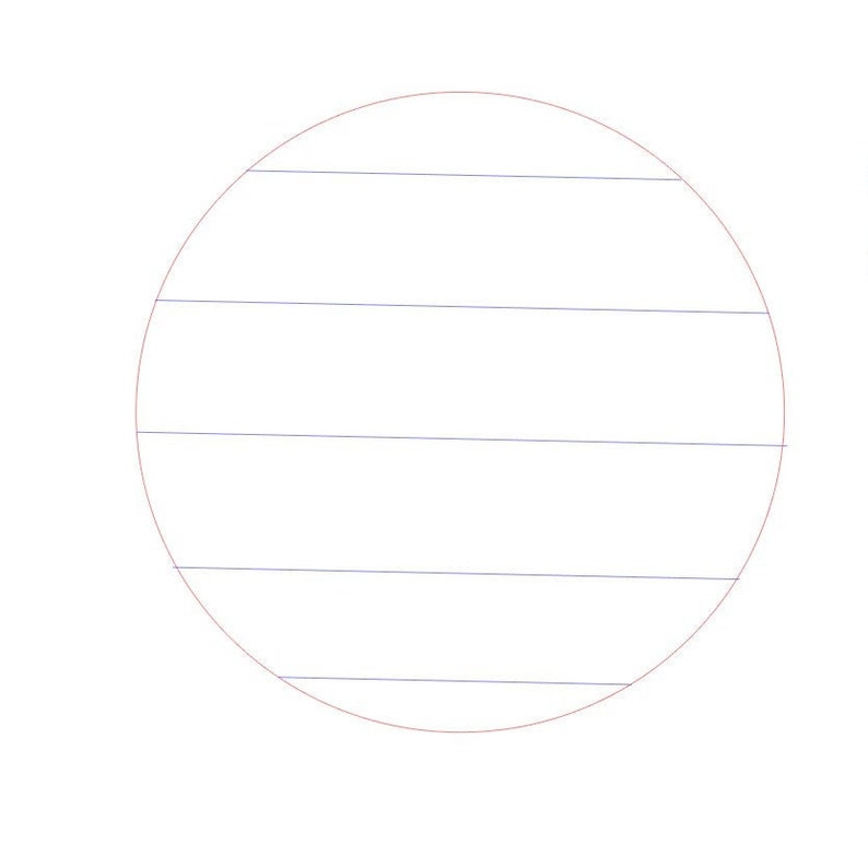 Blank Circle Sign Template Digital Download Glowforge Laser File - Etsy