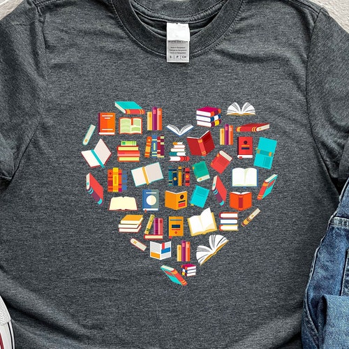 Library Shirt Reading Shirt for Teachers Book Lover Gift - Etsy