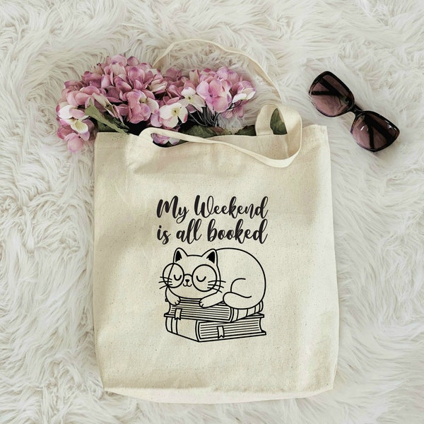 Book Tote - Etsy