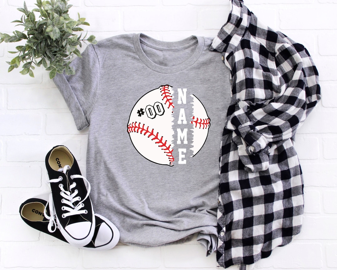 Personalized Baseball Shirt, Custom Baseball Shirt, Baseball Team Name ...