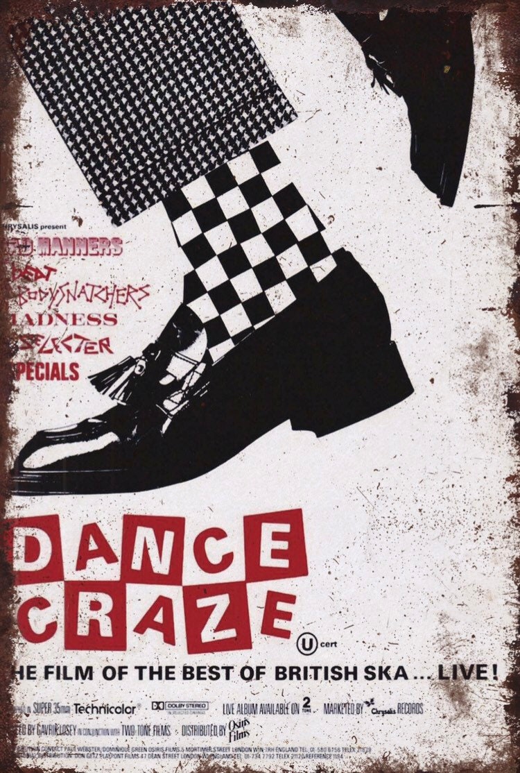 Dance Craze Ska 2 Tone Vintage Style Retro Tin Sign Madness, the ...