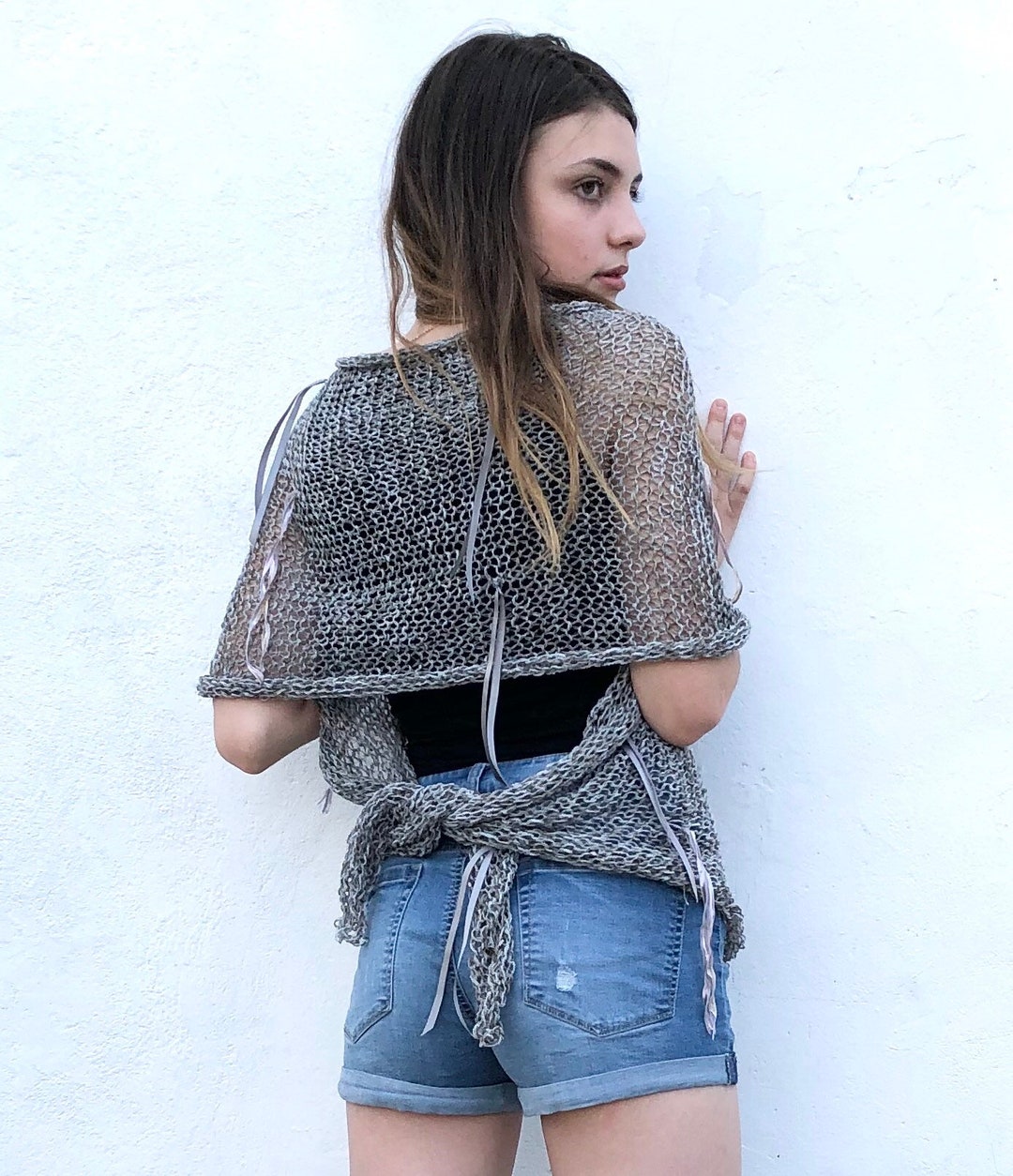 Grey Wrap - Post Apocalyptic - Fallout Cosplay - Cyberpunk Clothing ...