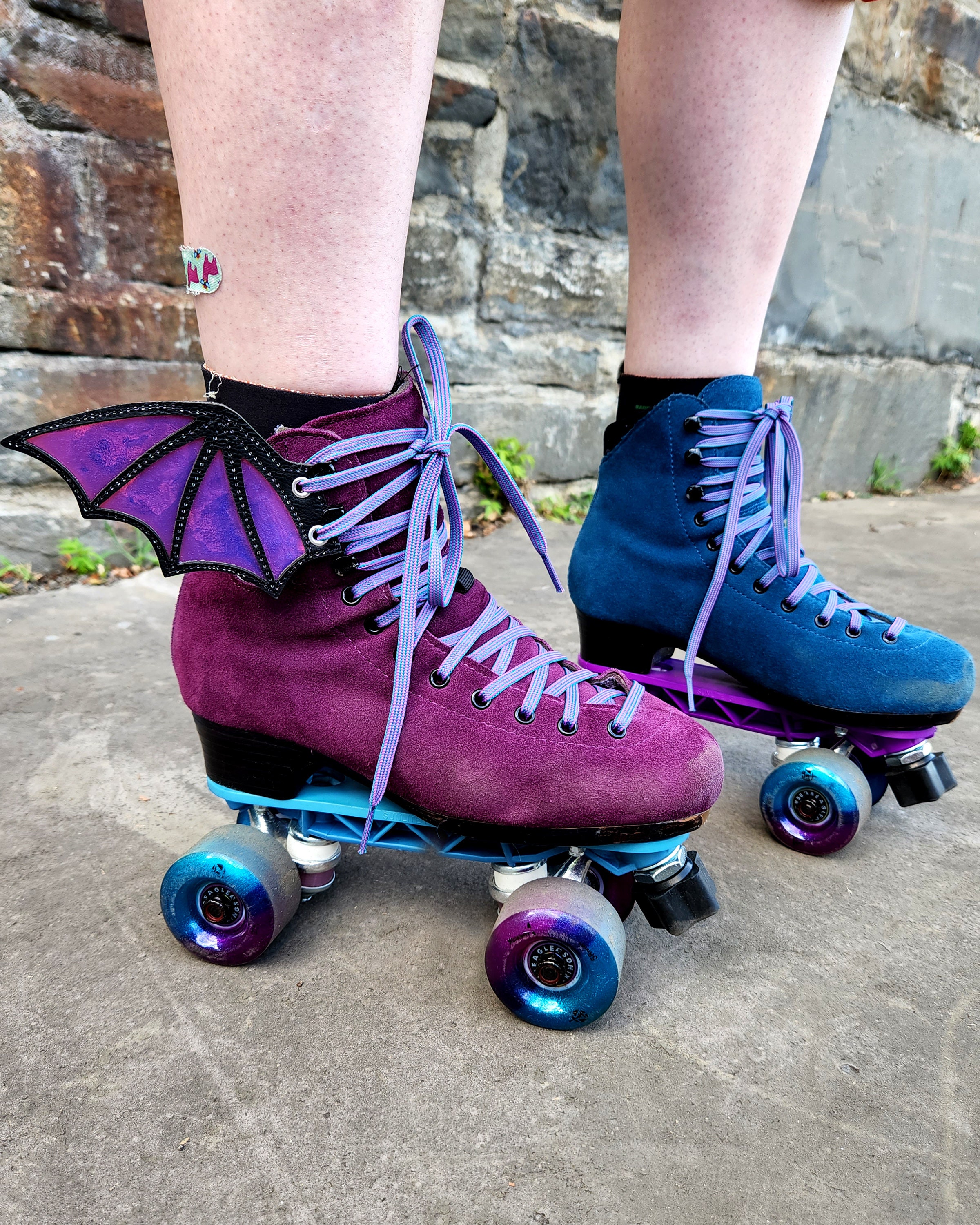 Purple Bat Skate Wings - Etsy