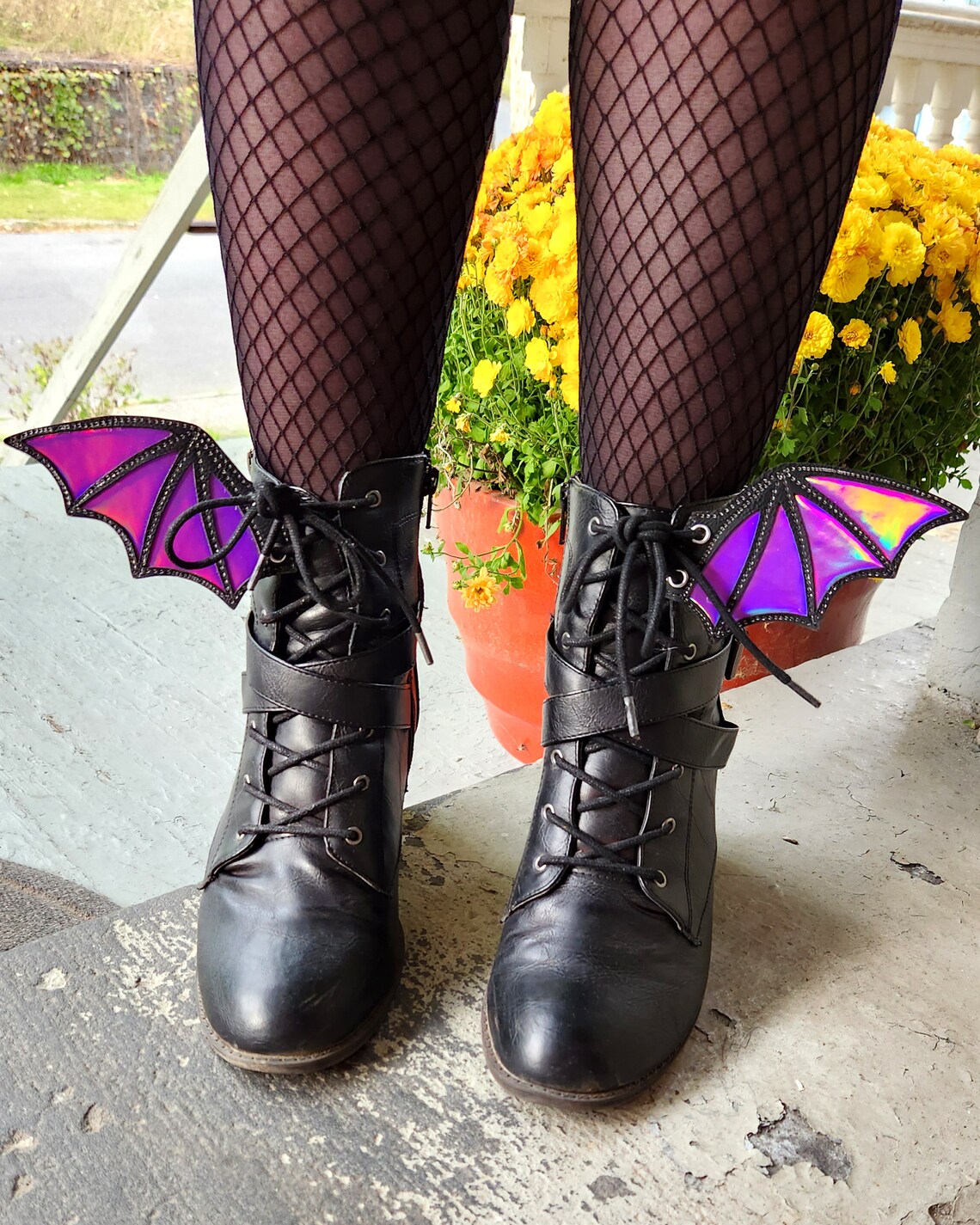 Purple Bat Skate Wings - Etsy