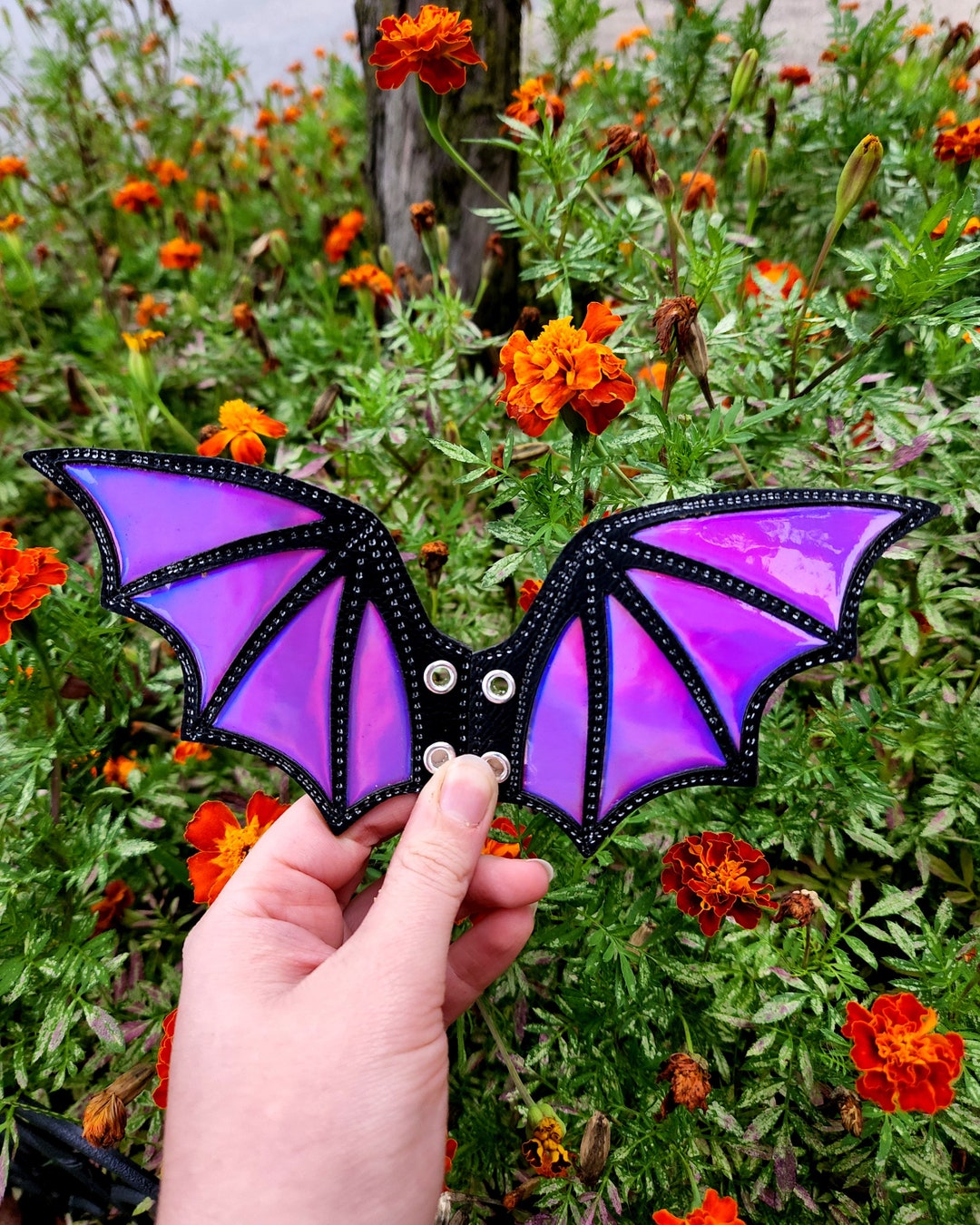 Purple Bat Skate Wings - Etsy