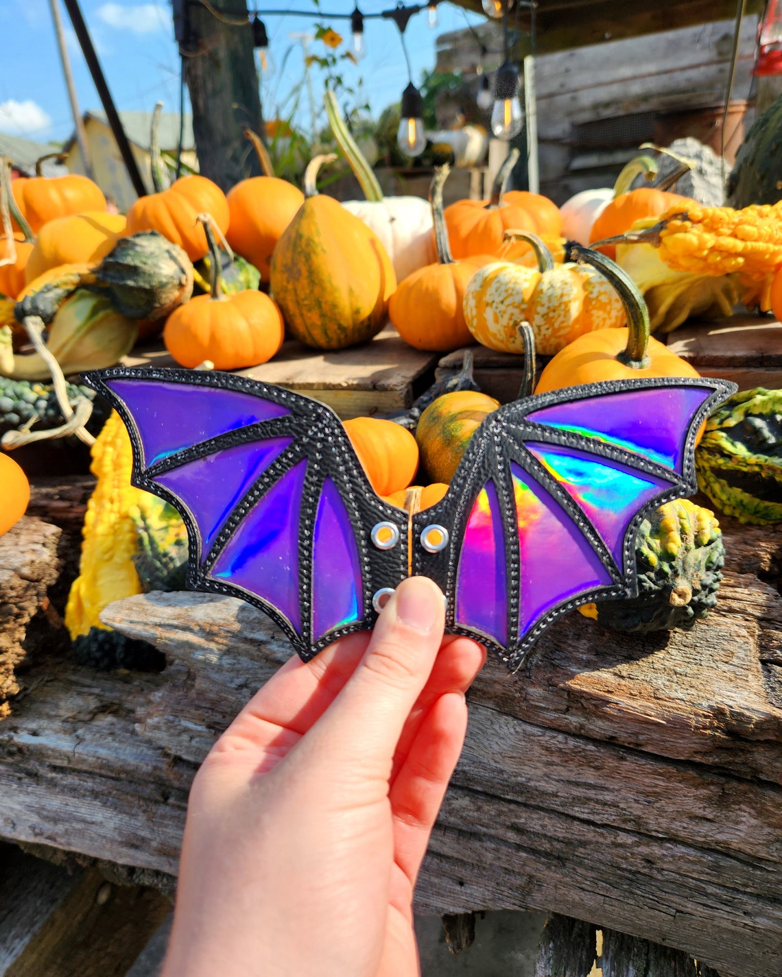 Purple Bat Skate Wings - Etsy