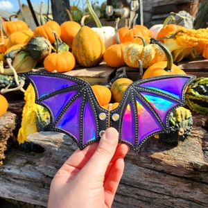 Purple Bat Skate Wings - Etsy