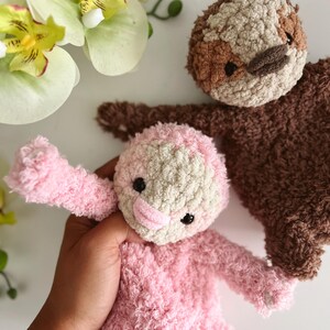 Branch the Sloth Snuggler Crochet Pattern English PDF - Etsy