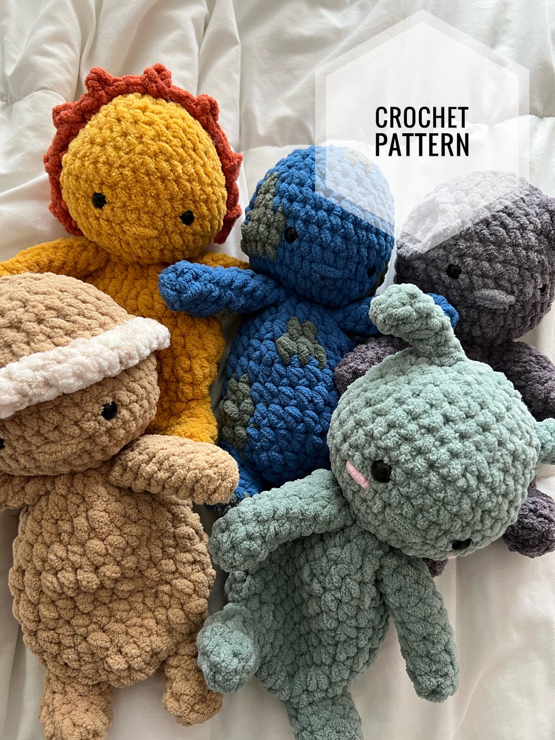 The Galaxy Gang Crochet Patterns BUNDLE PACK - Etsy