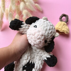 Colby the Cow Crochet Snuggler Pattern - Etsy