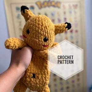 Lightning Mouse Snuggler Crochet Pattern - Etsy