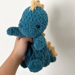 Duffy the Dino Snuggler Crochet Pattern English PDF - Etsy