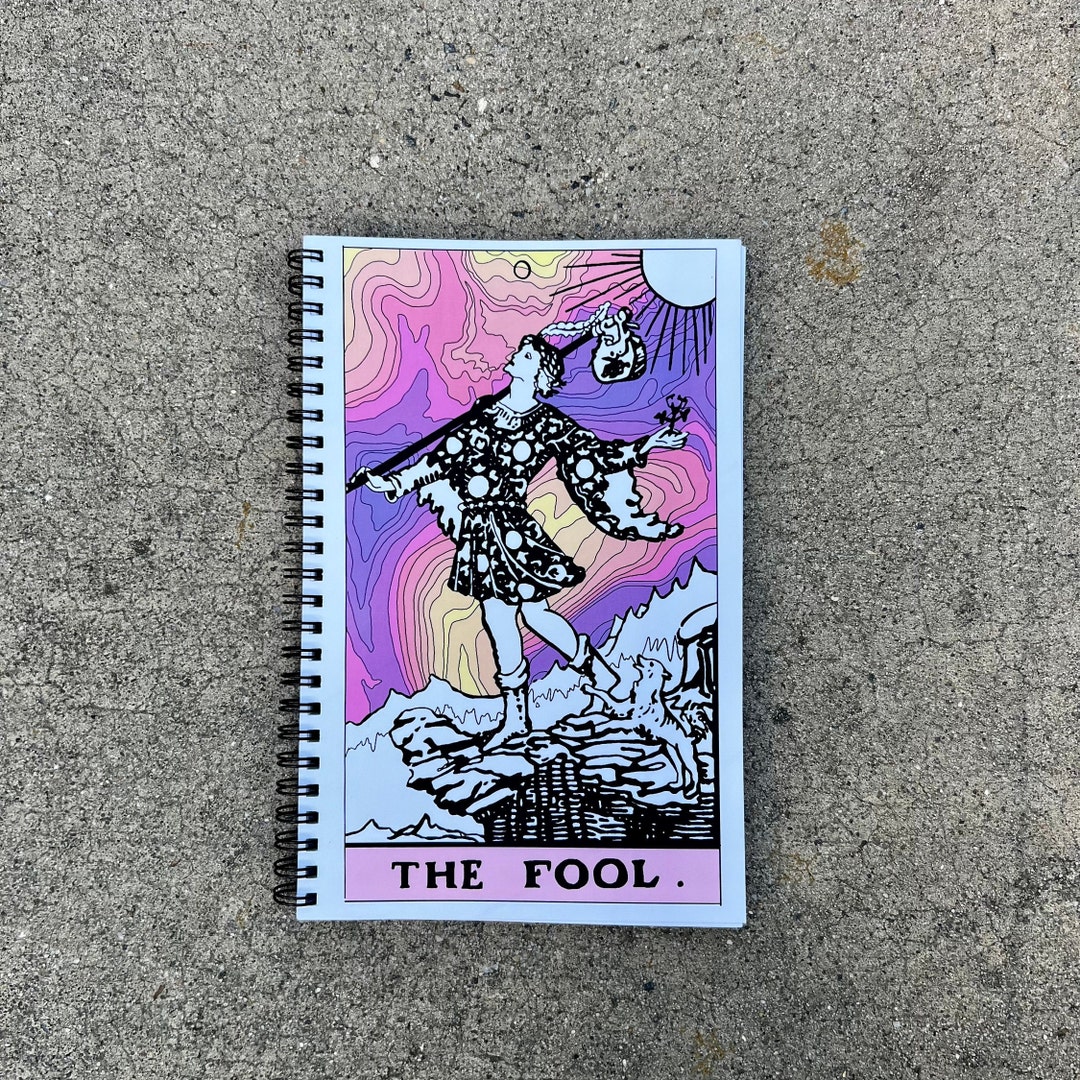 Groovy Tarot Card Notebook - Etsy