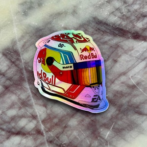F1 Holographic Helmet Sticker Vinyl Waterproof - Etsy