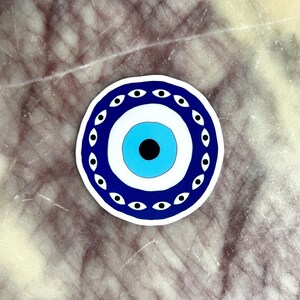 Evil Eye, Protection Symbol, Vinyl Sticker, All Seeing Eye, Holographic ...