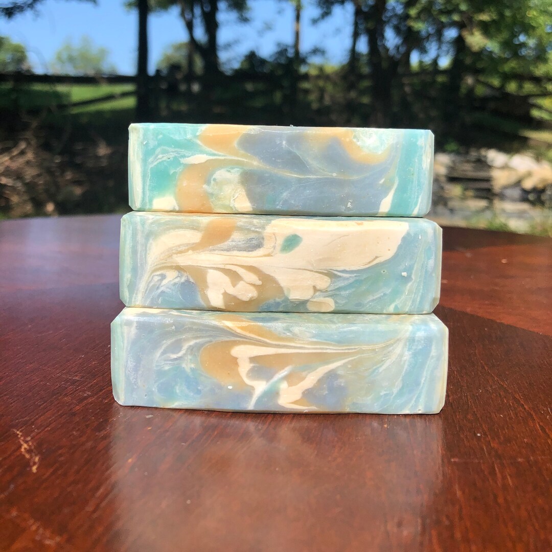 Emerald Breeze Conditioning Vegan Bar Soap/ All Natural Handmade Soap ...