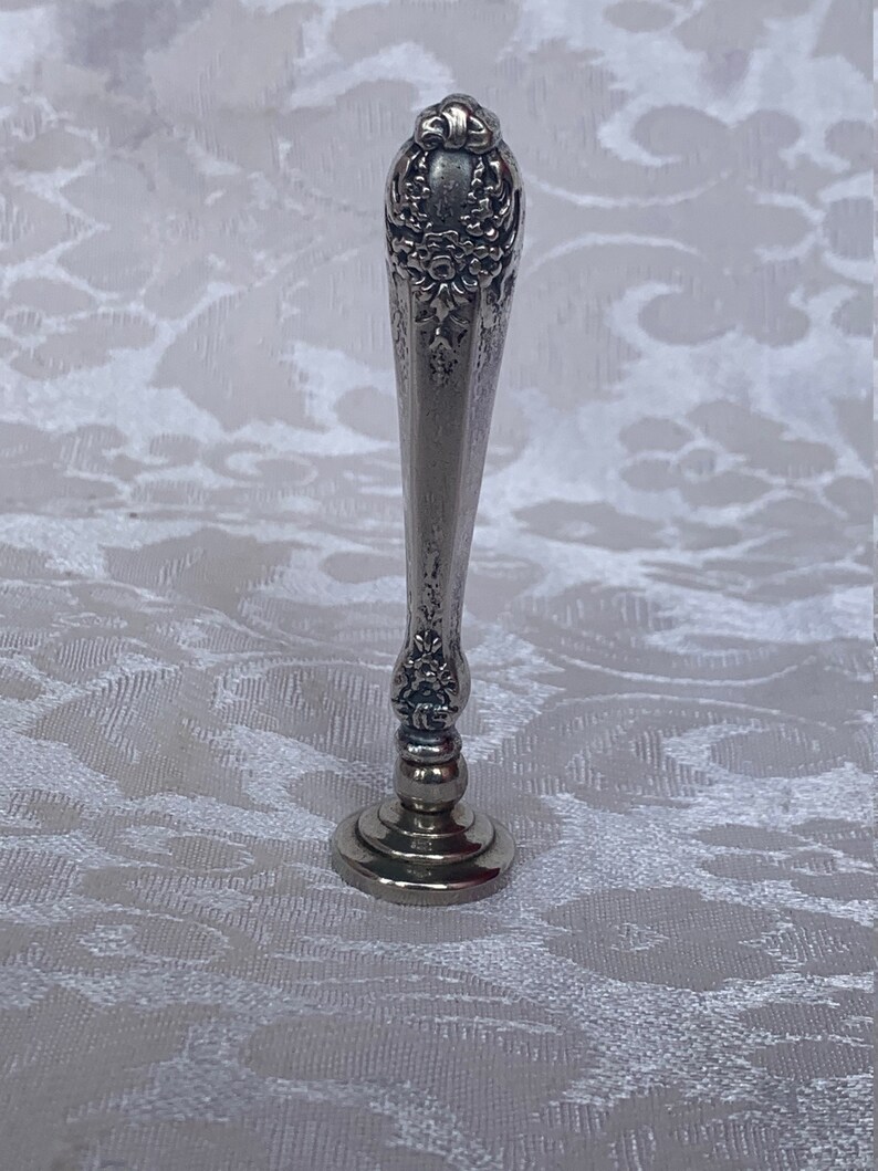 Initial D Sterling Silver Wax Seal Stamp Visual Arts Craft Supplies ...